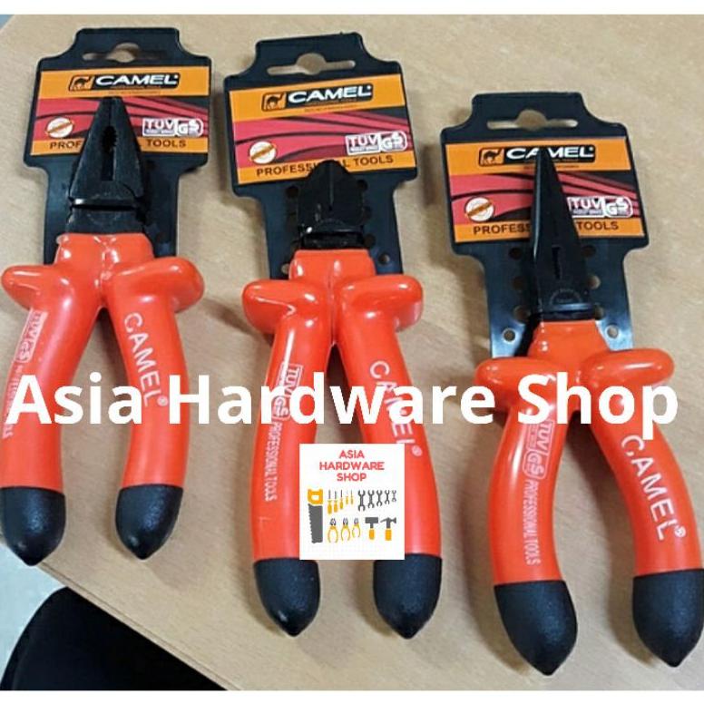 Jual Baru - Paket Tang Potong Kombinasi Lancip Listrik 6 Inch Inci ...