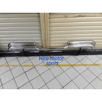 Jual pengaman belakang stainless double pipa hilux ranger triton Hiro ...