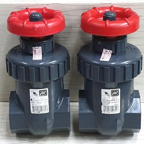 Jual Gate Valve Pvc 11/2 Inch Screw 200Psi Spears Usa | Shopee Indonesia