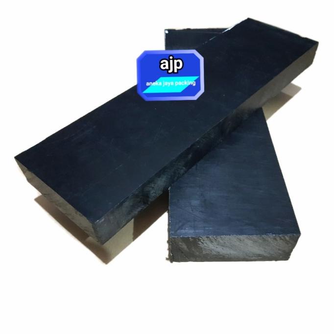 Jual pom hitam sheet 30mm x 100mm x 175mm polyacetal hard nylon ...