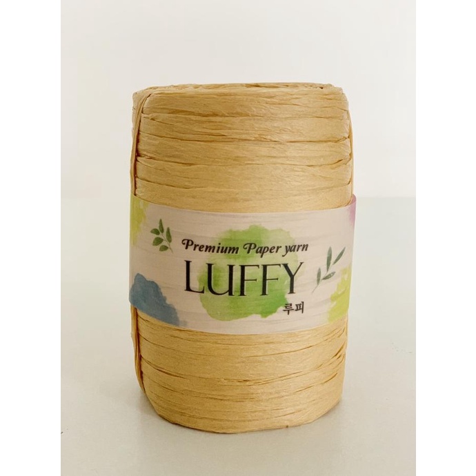 Jual Benang Import Korea Luffy Paper Yarn | Shopee Indonesia
