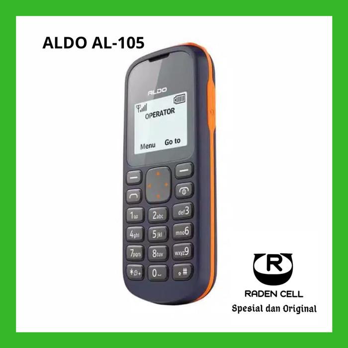 Jual Aldo Al-105 Handphone Candy Bar Hp Murah Feature Phone Murah ...