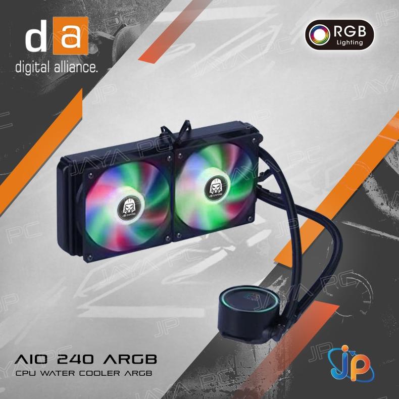 Jual Digital Alliance Da Aio 240Mm Cpu Water Cooler - Fan Da 240 Argb ...