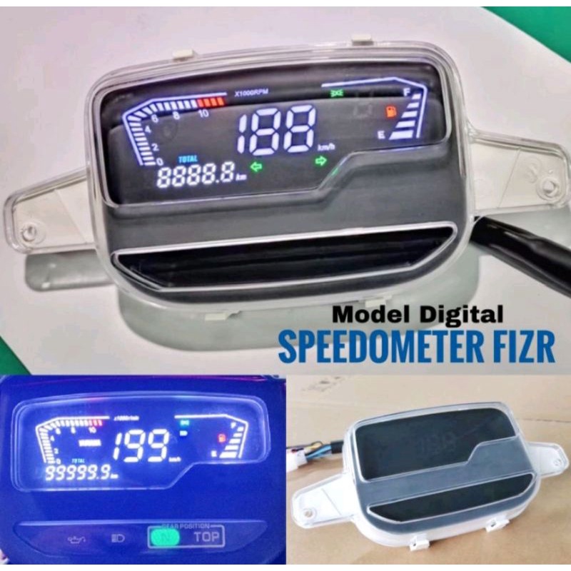 Jual spidometer spido speedometer odometer fiz r fizr f1zr digital ...