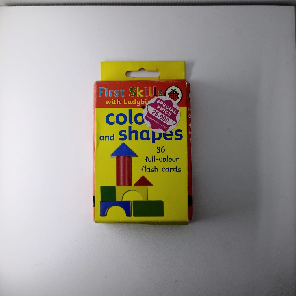 Jual IMPORT BOOK First Skills colours and shapes flash cards SSB ...