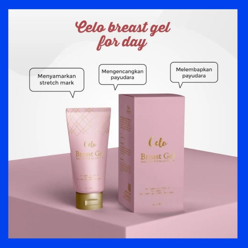 Jual CELO BREAST GEL FOR DAY (50 GR) | Shopee Indonesia
