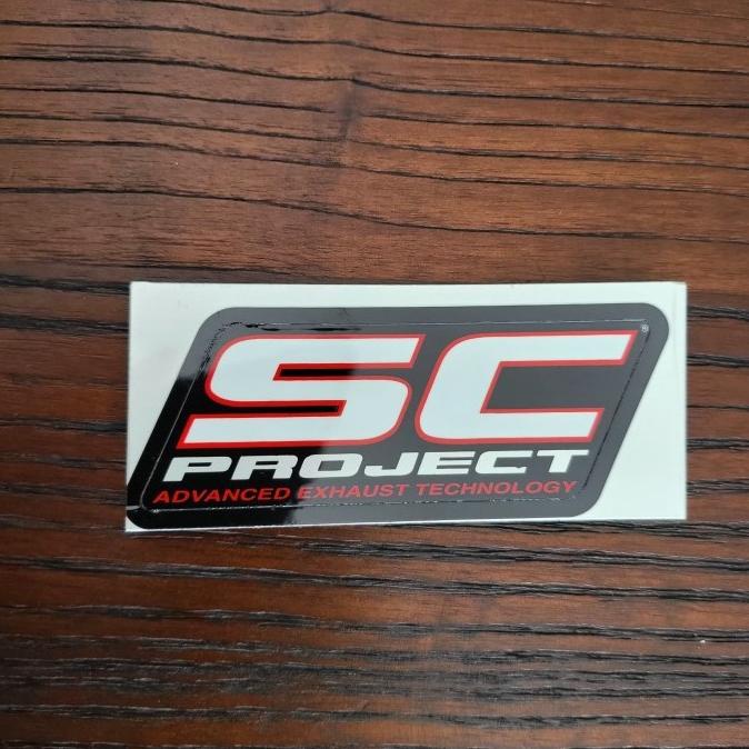 Jual Sticker Original SC Project Advanced Exhaust Technology | Shopee ...