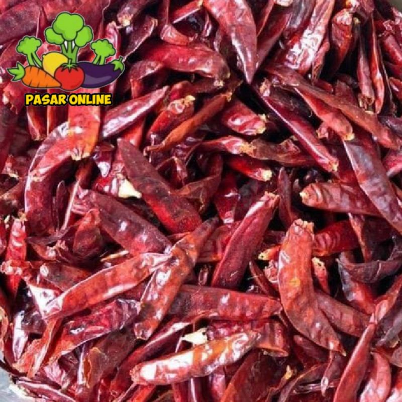 Jual Cabe Cabai Tanjung Kering 250 gram | Tidak Pedas | Shopee Indonesia