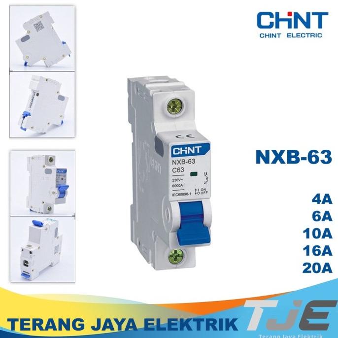 Jual Mcb / Mccb Breaker Chint Nxb-125 1P 80A /100A 125A / Chint - 125A ...