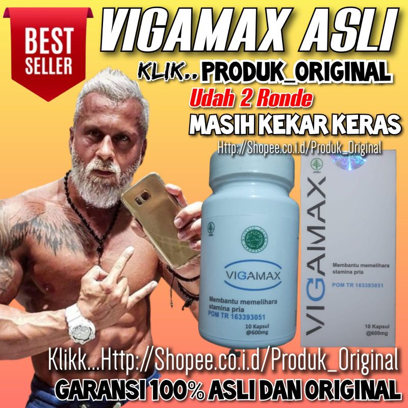 Jual VIGAMAX ASLI ORIGINAL SUPLEMEN MULTIVITAMIN PRIA | Shopee Indonesia