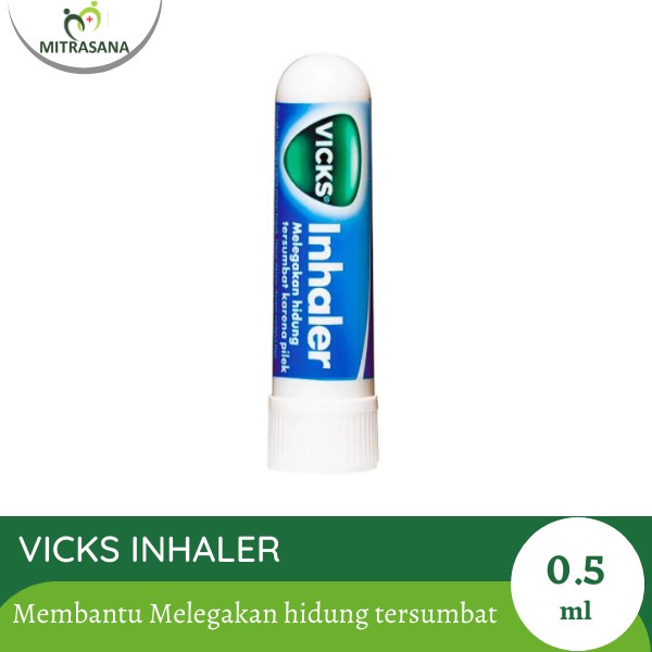 Jual Vicks Inhaler 0,5 ml - Melegakan hidung tersumbat | Shopee Indonesia