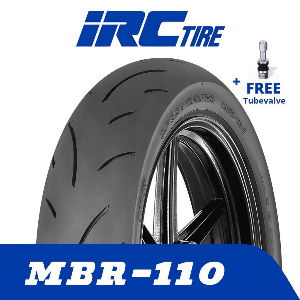 Jual Ban Depan Motor IRC 110/70-17 M/C 54H MBR-110 Tubeless CBR 250RR ...