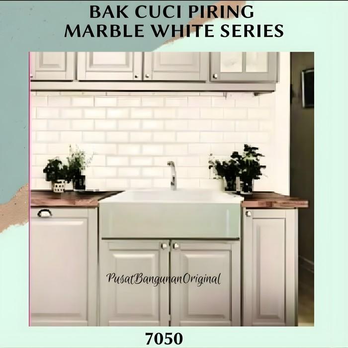 Jual Terlaris Bak Cuci Piring Kitchen Sink Marble White Glossy Warna ...