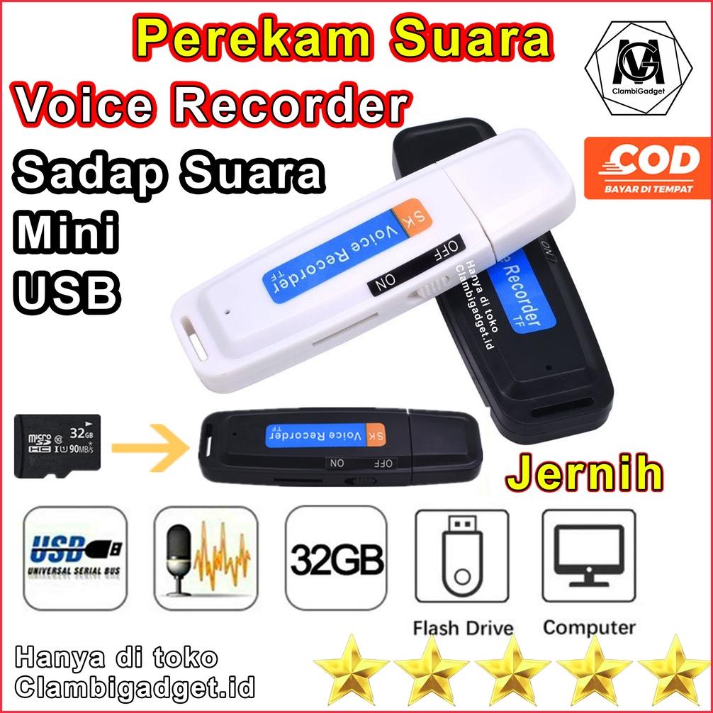Jual PEREKAM SUARA USB RECORDER PEREKAM SUARA TERSEMBUNYI ALAT SADAP ...