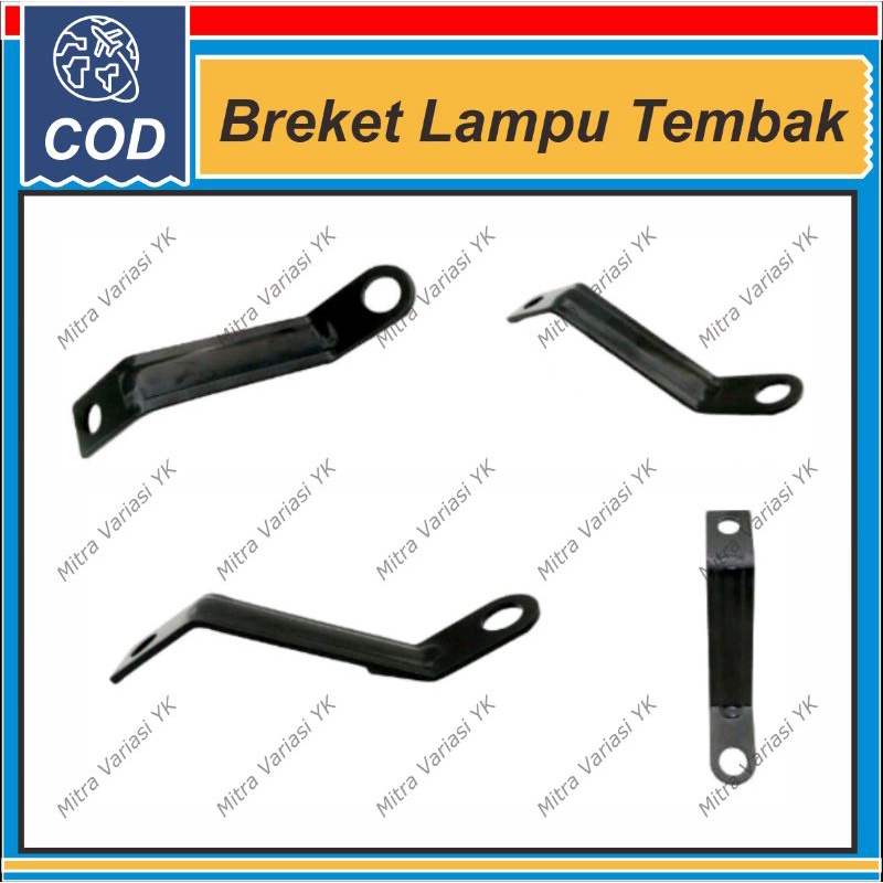 Jual BREKET SPION BRACKET DUDUKAN PLAT BESI LAMPU TEMBAK MOBIL MOTOR ...