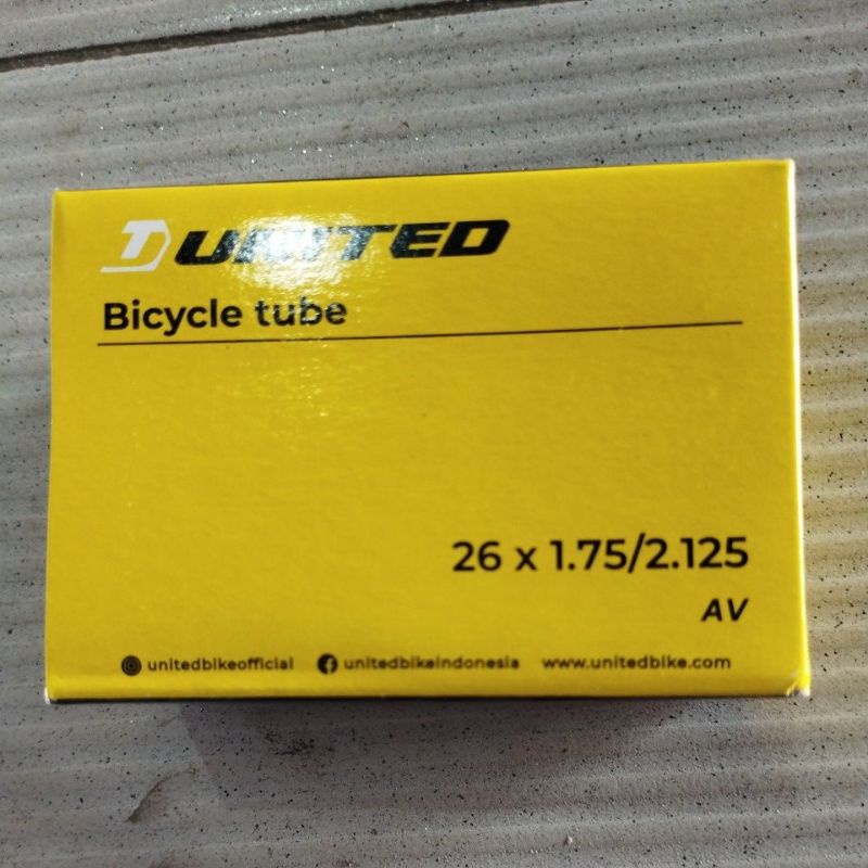 Jual BAN DALAM UNITED 26X1.75/2.125 AV PENTIL MONTOR SEPEDA GUNUNG FEDERAL MTB | Shopee Indonesia