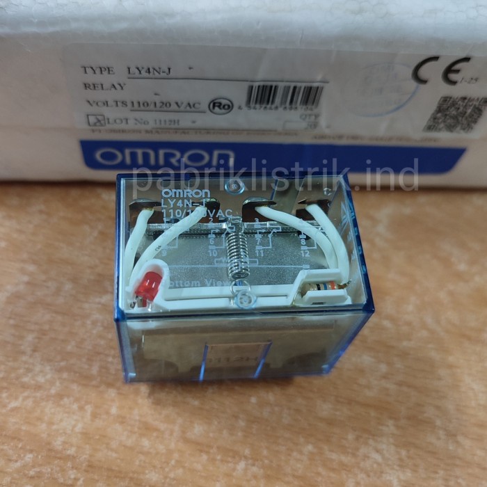 Jual Relay LY4N J LY4NJ LY4 110V AC 110VAC Omron original | Shopee ...