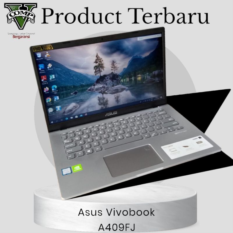 Jual Laptop Asus VivoBook A409FJ Core i5 - 8256U Nvidia GeForce MX230 Ram 4Gb SSD 256Gb | Shopee ...