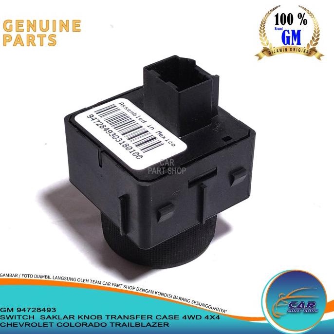 Jual SWITCH SAKLAR KNOB TRANSFER CASE 4WD 4X4 COLORADO TRAILBLAZER ORI ...