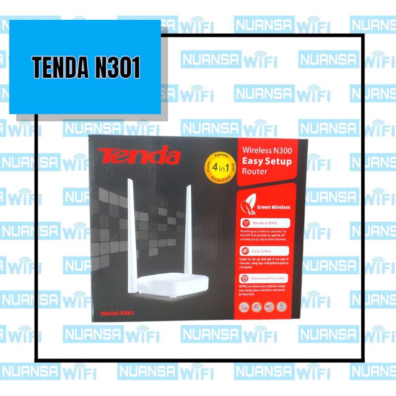 Jual ROUTER TENDA N301 | Shopee Indonesia