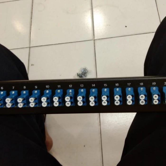Jual Patch Panel FO Adapter SC 24 port/Patch Panel FO adapter LC 48 ...