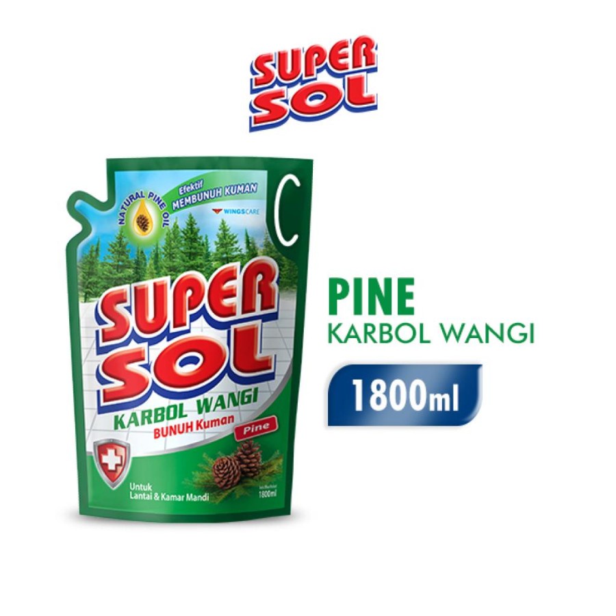 Jual Wings Supersol Refill Reguler 1500Ml | Shopee Indonesia