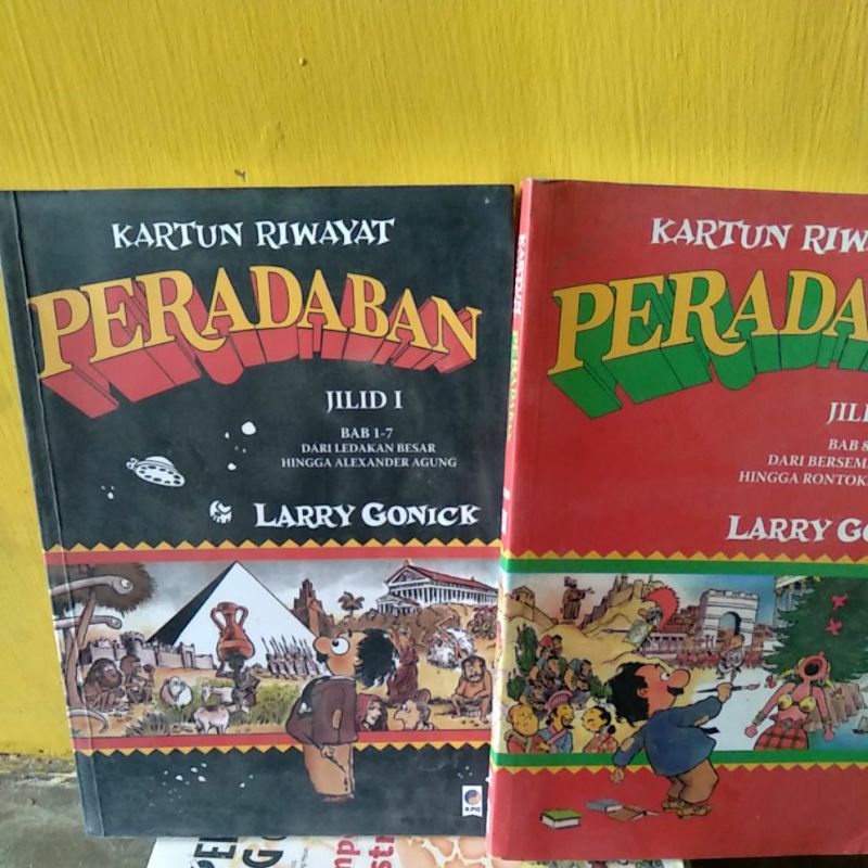Jual KARTUN RIWAYAT PERADABAN JILID 1DAN 2 | Shopee Indonesia