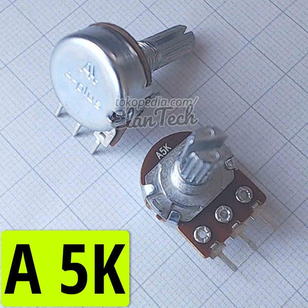 Jual A5K Potensio A-Plus Aplus Mono Potensiometer A-5K A 5K Elan73c ...