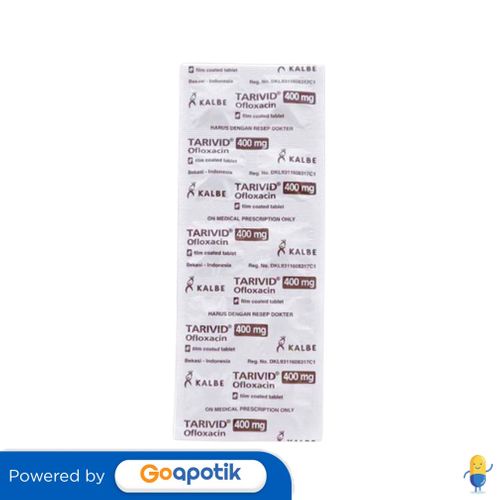 Jual TARIVID 400 MG STRIP 10 TABLET | Shopee Indonesia