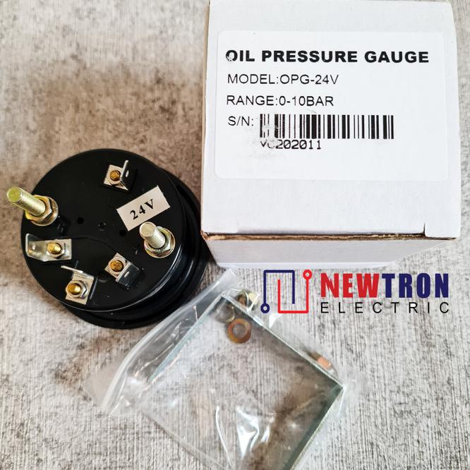 Jual Gauge Tekanan Oli Oil Pressure Gauge 24V Opg-24V Vdo Meter | Shopee Indonesia