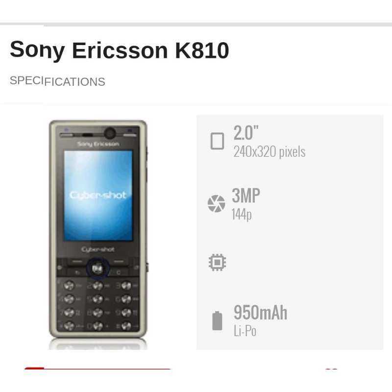 Jual SONY ERICSSON K810 HP JADUL HP LANGKA 100% ORIGINAL | Shopee Indonesia