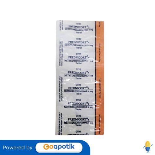 Jual PREDNICORT 4 MG STRIP 10 TABLET | Shopee Indonesia