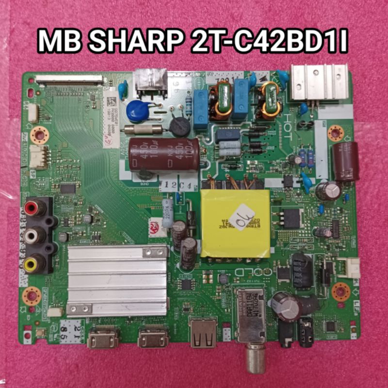 Jual SHARP 2T-C42BD1I - MB - MAINBOARD - MOTHERBOARD - BOARD - MOBO ...