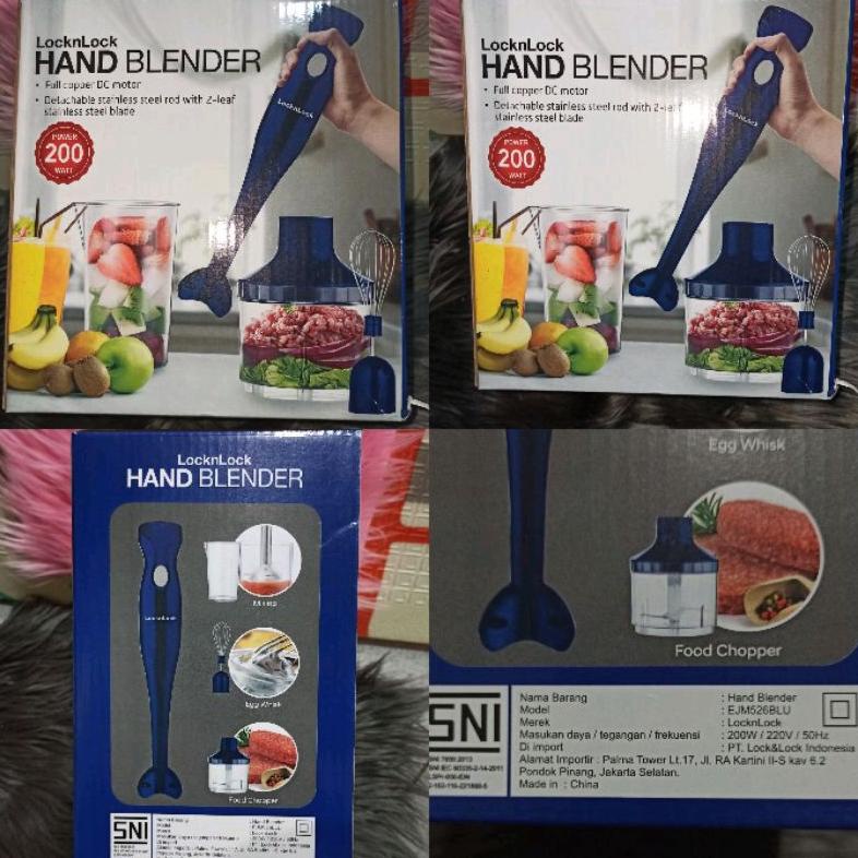Jual LFI049 LocknLock Hand Blender 200Watt * | Shopee Indonesia