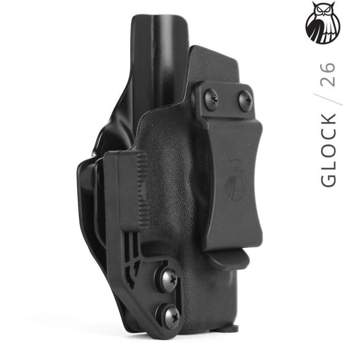 Jual Kydex Holster Glock 26 Iwb G26 Inside Waistband Pax Dynamics ...