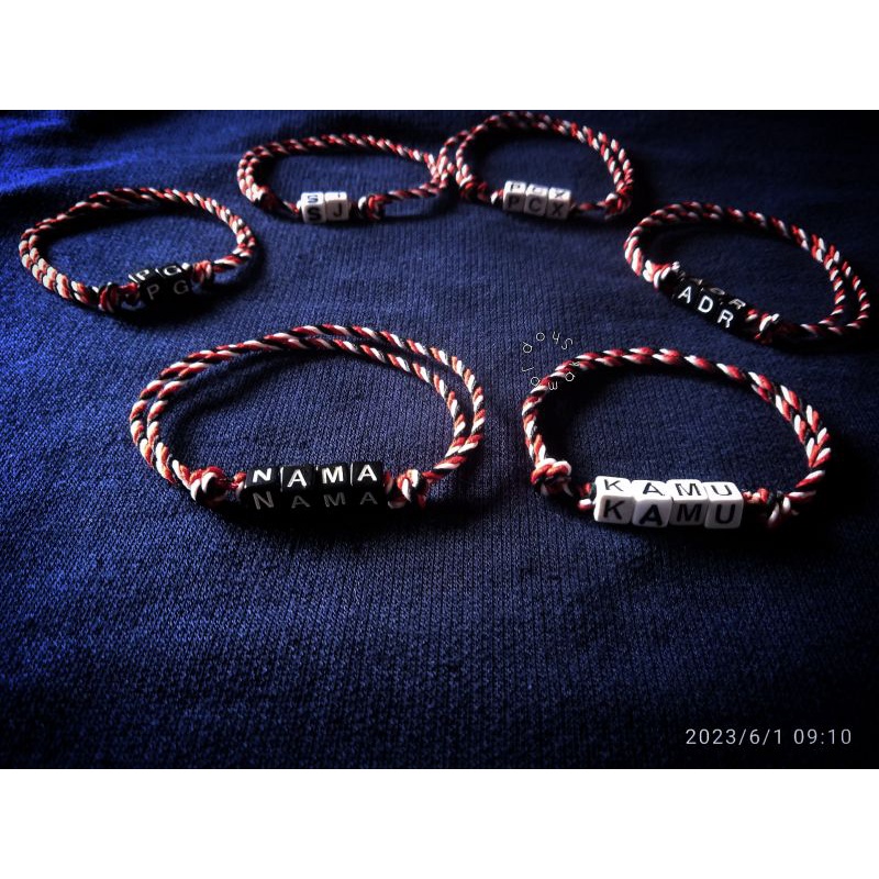 Jual GELANG TRIDATU ASLI KHAS BALI BISA REQUEST NAMA | Shopee Indonesia