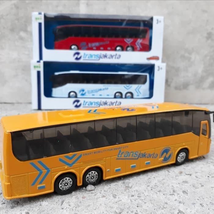 Jual Diecast Mobil Busway Trans- Miniatur Mobil Busway | Shopee Indonesia