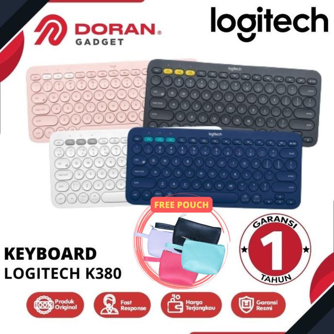Jual LOGITECH KEYBOARD BLUETOOTH K380 / WIRELESS K380 MULTI DEVICE ORIGINAL | Shopee Indonesia