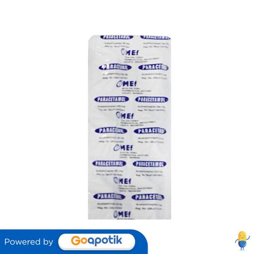 Jual PARACETAMOL MEF 500 MG STRIP 10 TABLET | Shopee Indonesia