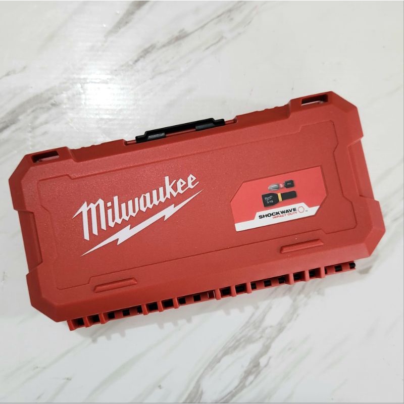 Jual MILWAUKEE SHOCKWAVE BIT CASE / TOOL BOX - Kotak Mata Obeng ...