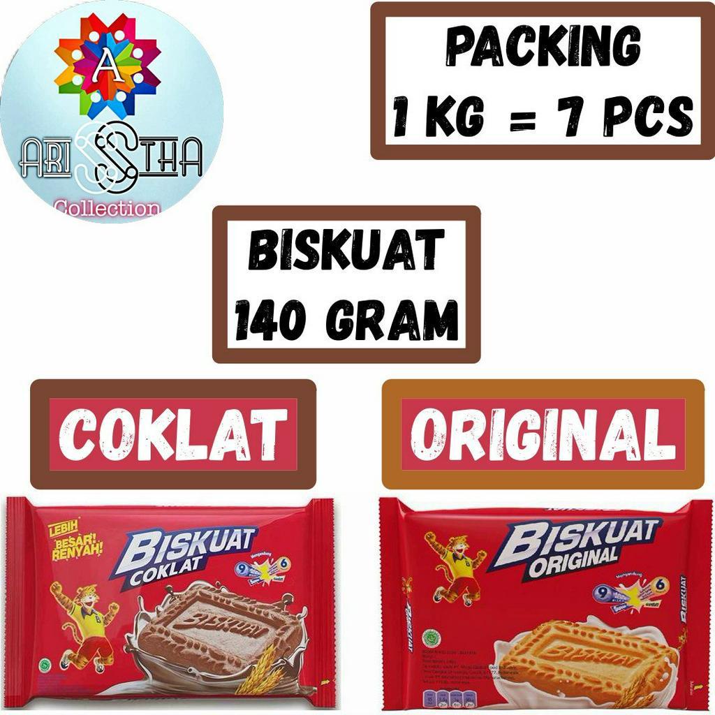 Jual Biskuat 140 Gram - Original - Cokelat - Biskuit Energi | Shopee ...
