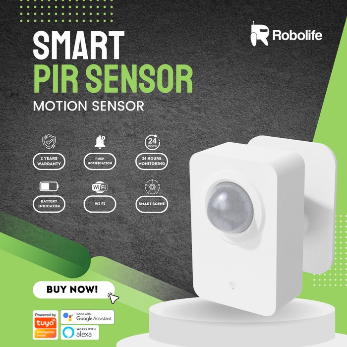 Jual Robolife Smart Pir Sensor (Pendeteksi Gerakan) | Shopee Indonesia