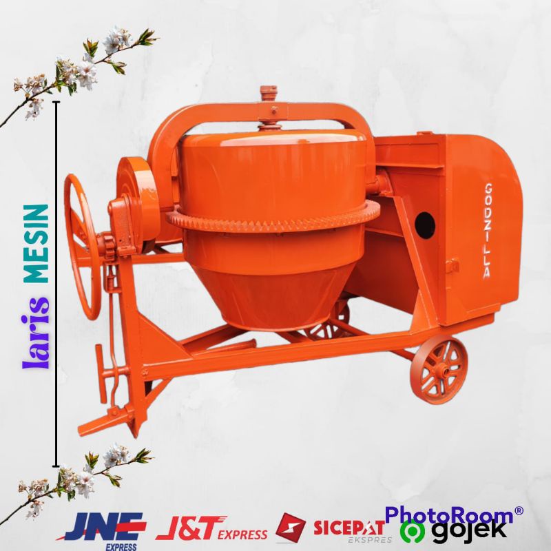 Jual Molen Cor Semen Kapasitas 50 KG Merek Godzilla (Belum Termasuk ...