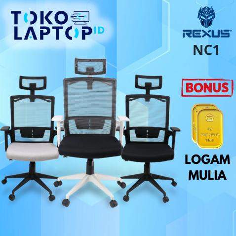 Jual Rexus NC1 / NC-1 Ergonomic Office Chair Kursi Kantor | Shopee ...