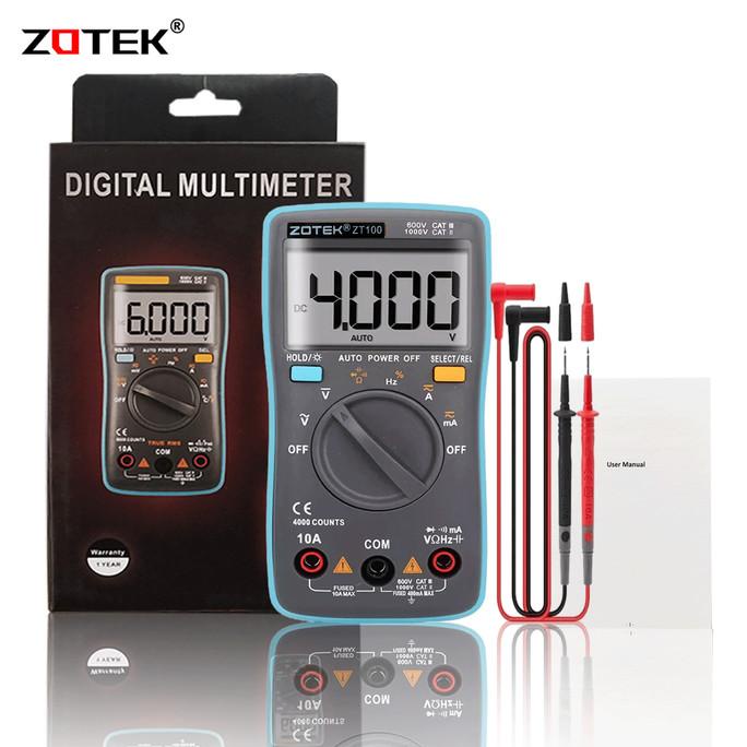 Jual AVOMETER DIGITAL ZOTEK ZT100 / MULTITESTER DIGITAL ZOTEK ZT 100 ...