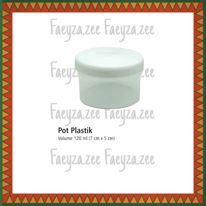 Jual POT PLASTIK PUTIH 7*5cm 120 ml | Shopee Indonesia
