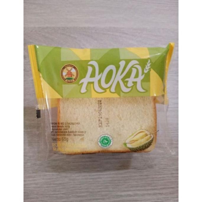 Jual Aoka Roti Tawar Panggang Sandwich Isi Selai Dus Karton