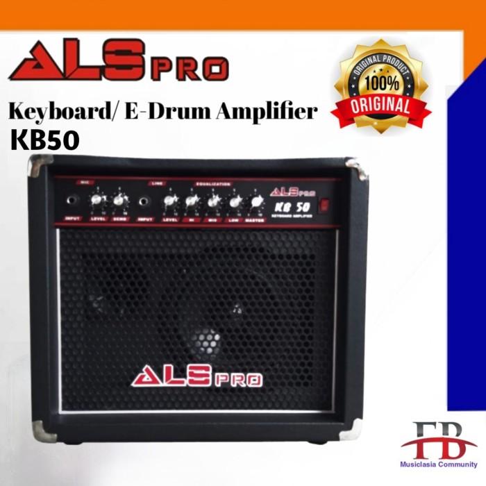 Jual Ampli Ampli Als Pro Kb50 Amplifier Keyboard Speaker Drum E Kb 50 Original | Shopee Indonesia