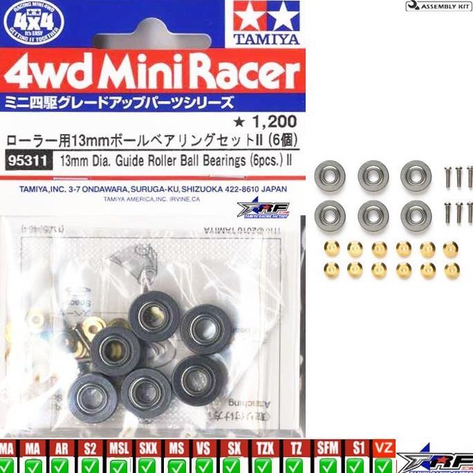 Jual TAMIYA 95311 13MM DIA GUIDE ROLLER BALL BEARINGS (6PCS) | Shopee ...