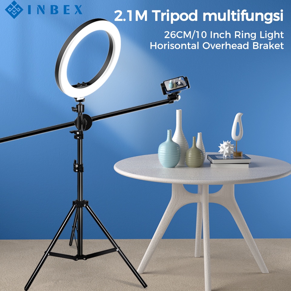 Jual Shopee Sale Tripod Stand 70CM Phone Mount Holder with ringlight /Smartphone Holder for ...